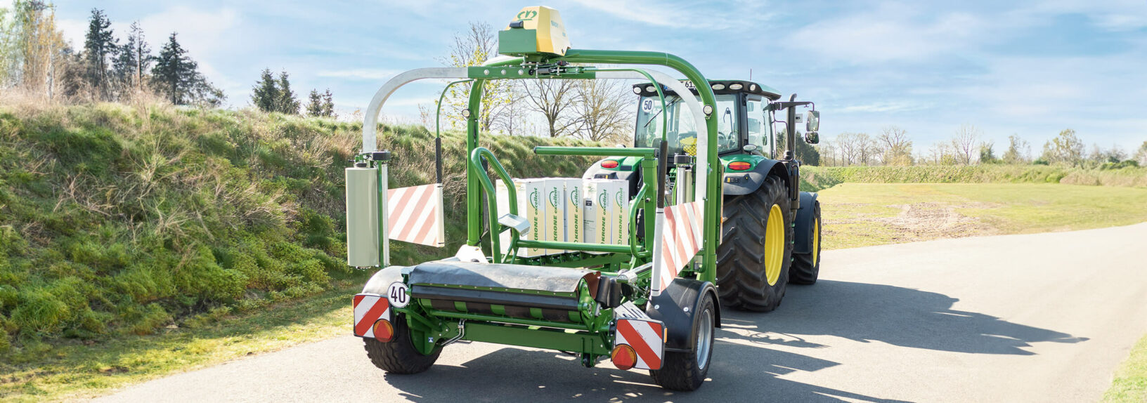 EasyWrap Trailing Bale Wrapper