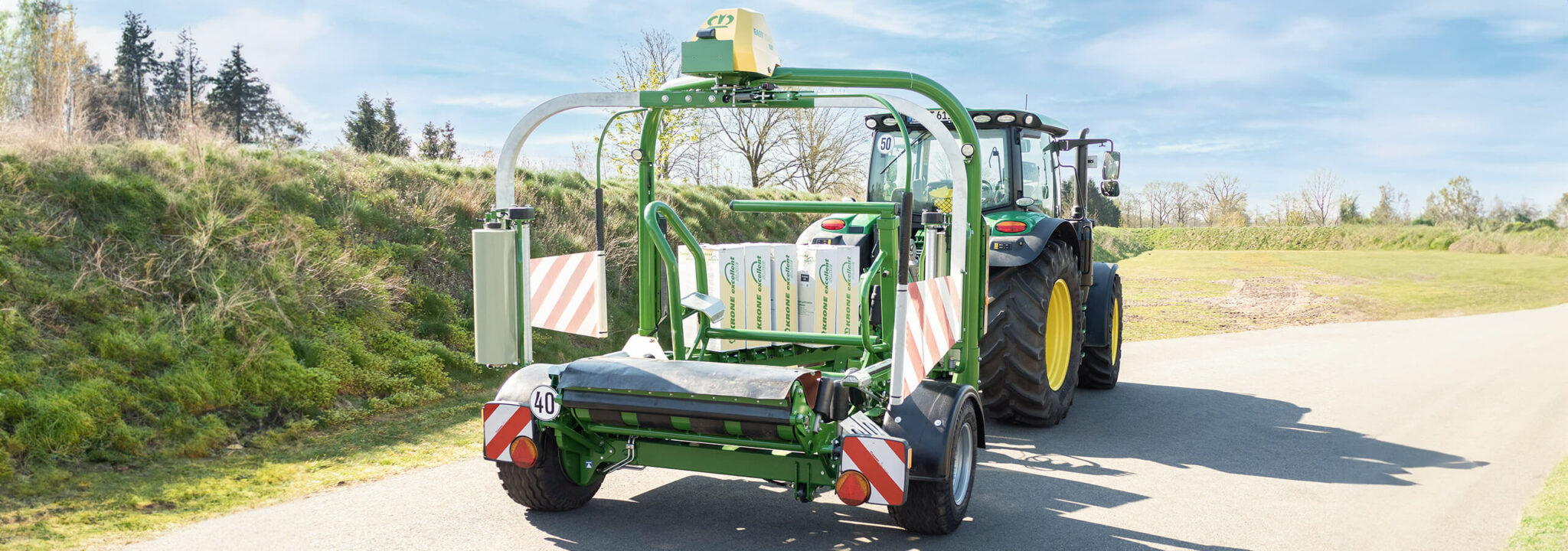 EasyWrap Trailing Bale Wrapper