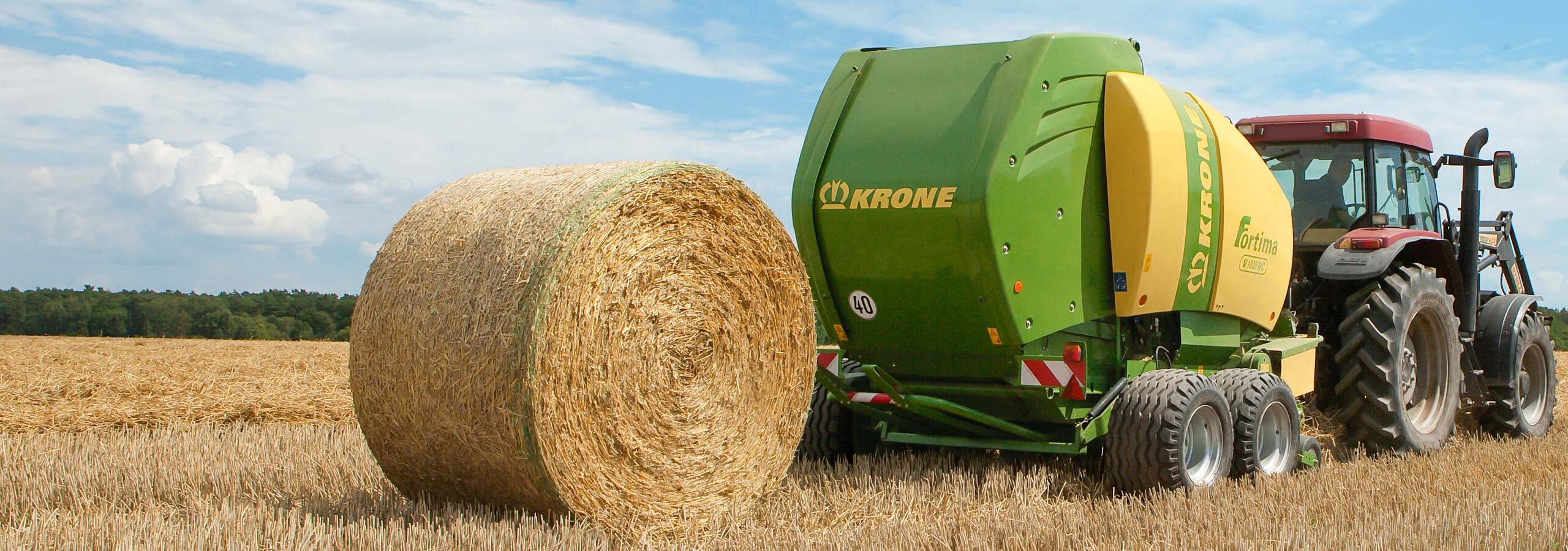 Fortima Series Round Balers | Krone New Zealand