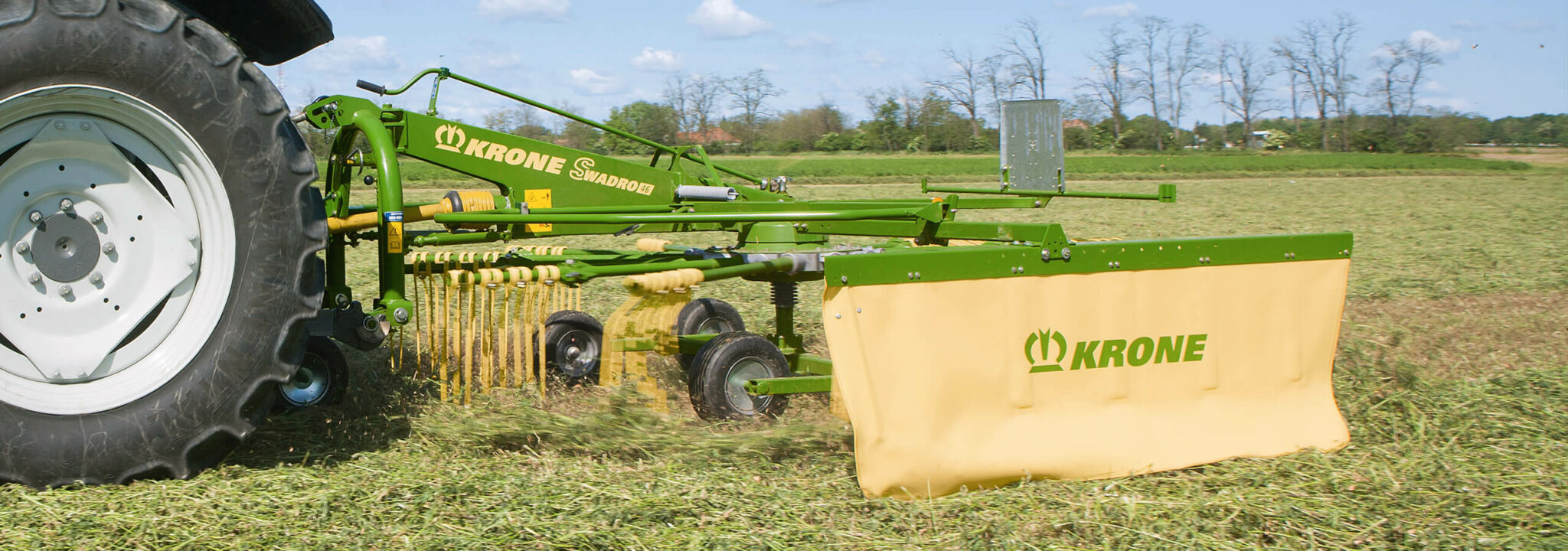 Swadro Single Rotor Rakes | Krone Australia