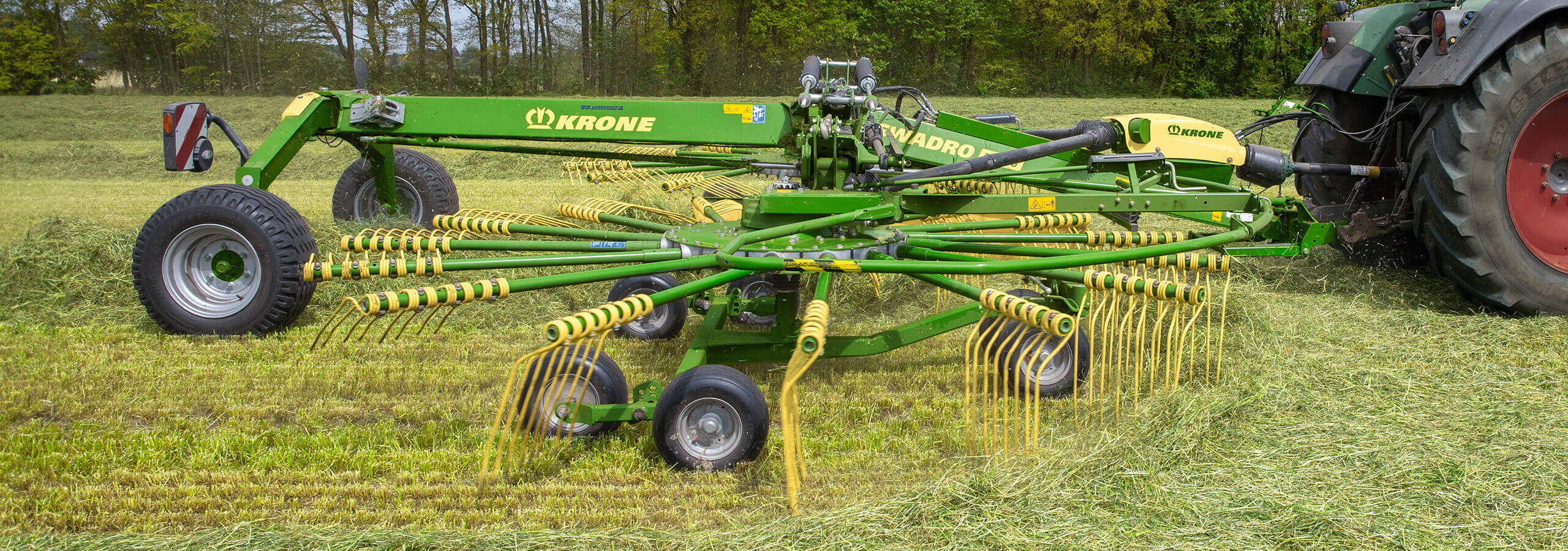 Swadro Twin Rotor Centre Delivery Rakes | Krone Australia
