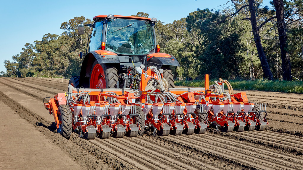 Vegetable Planter VP1000F Folding Series | Kubota Australia